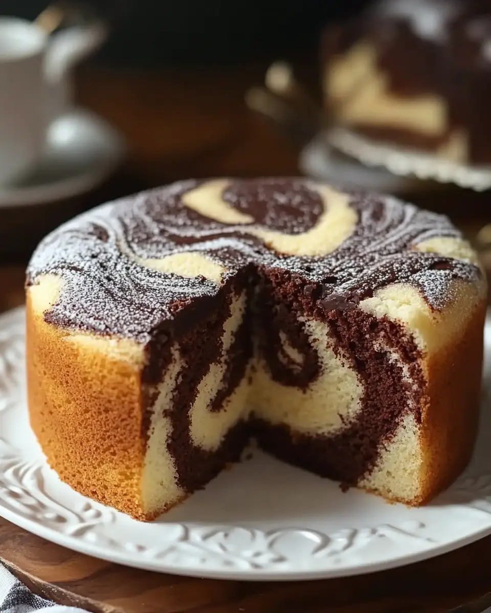 Faszinierend Marmorkuchen Auf Blech Ebenbild